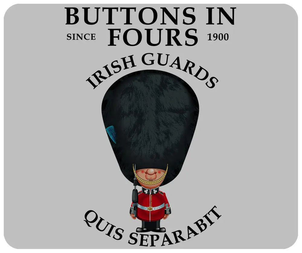 Irish Guards Buttons In Four's 4 Pack of Placemats — The Guards ...