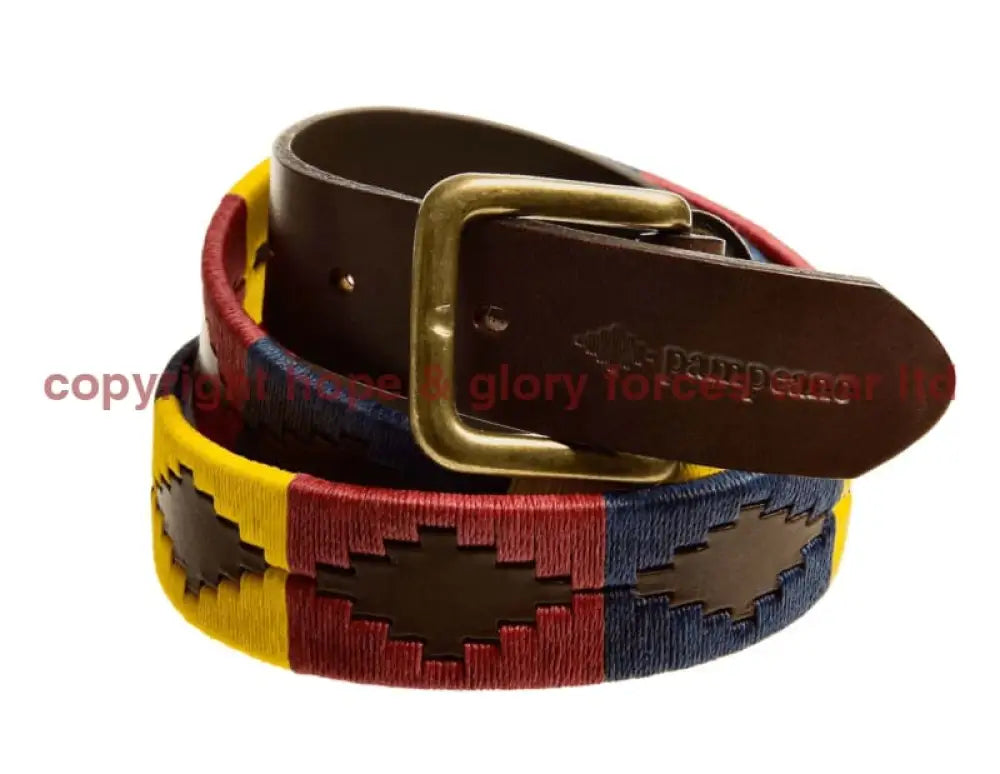 RAMC Leather Polo Belt — The Guards Lifestyle Shop